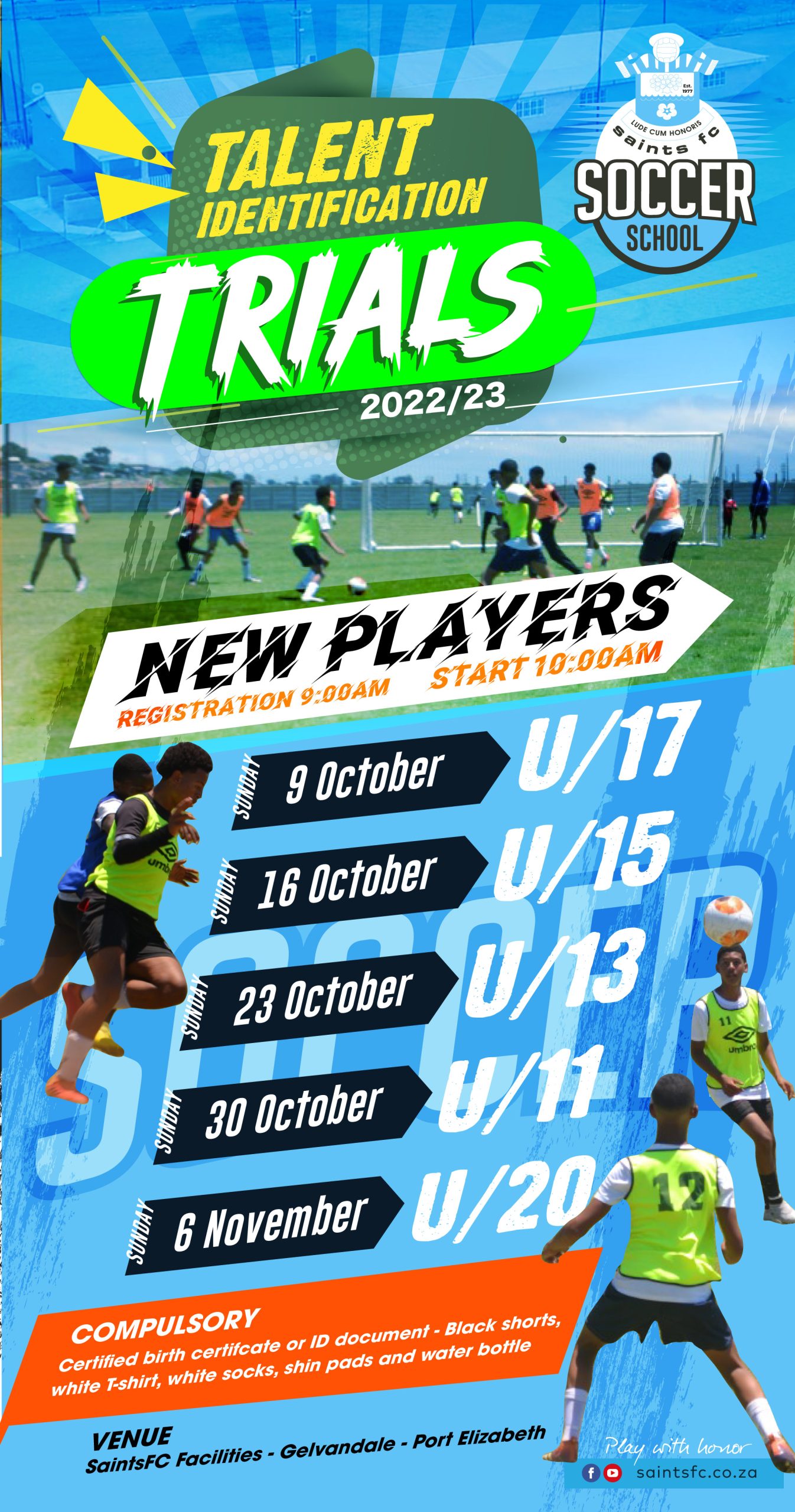 CAF/SAFA D Licence: 8 Days Coaching Course – NEW dates! - Saints ...
