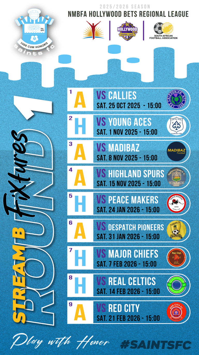 Matches - Saints Football Club